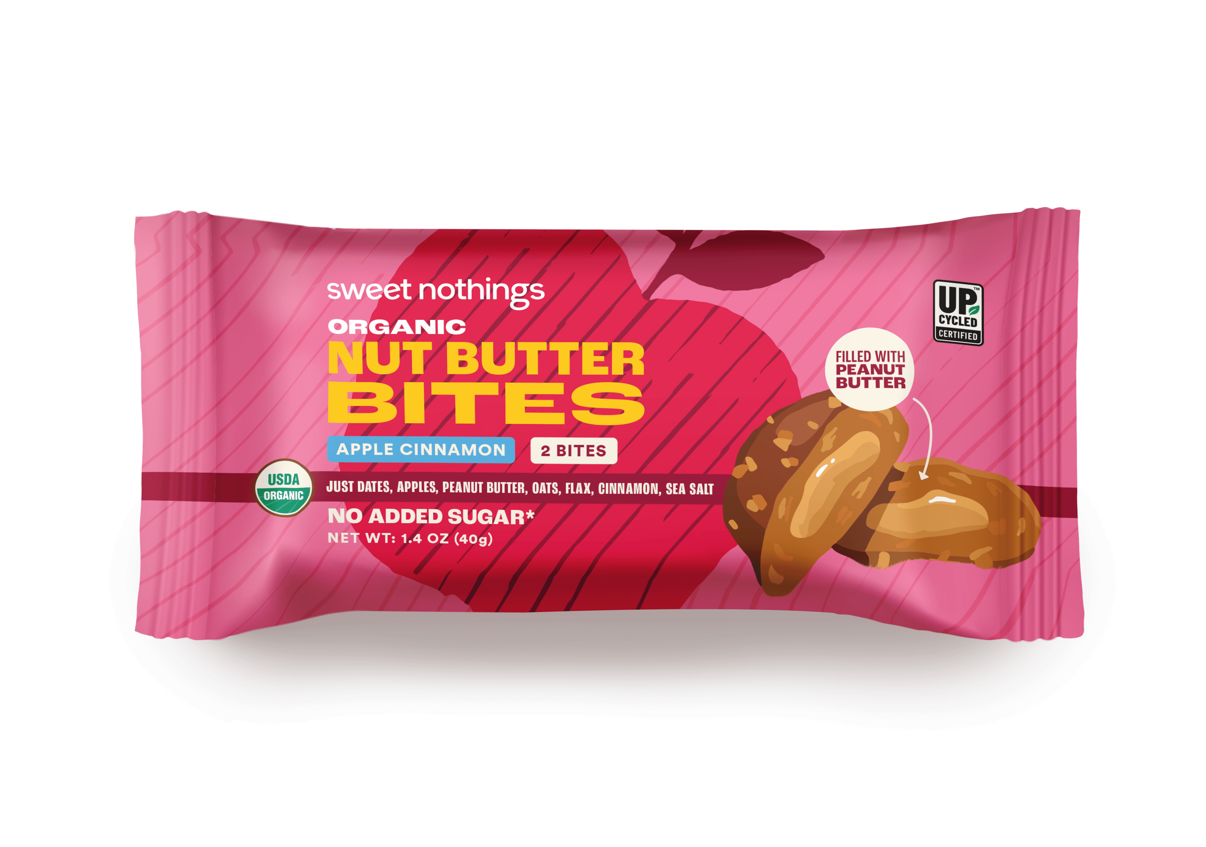 Sweet Nothings Apple CinnamonNut Butter Bites, 1.4 oz - Walmart.com