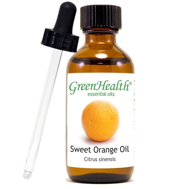 Sweet Orange Essential Oil - 2 fl oz (59 ml) Glass Bottle w/ Cap ...