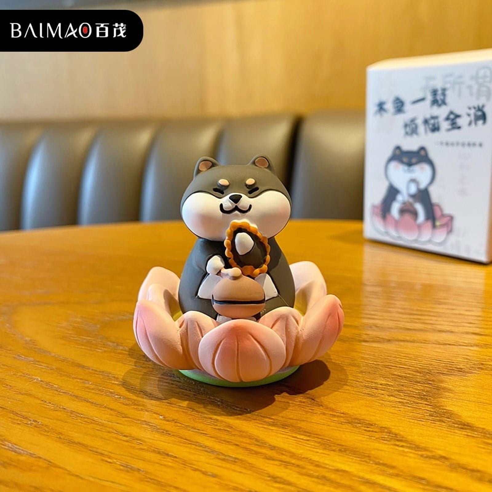 Sweet Panda Resin Statue - Handmade Cute Desk Decoration - Walmart.com