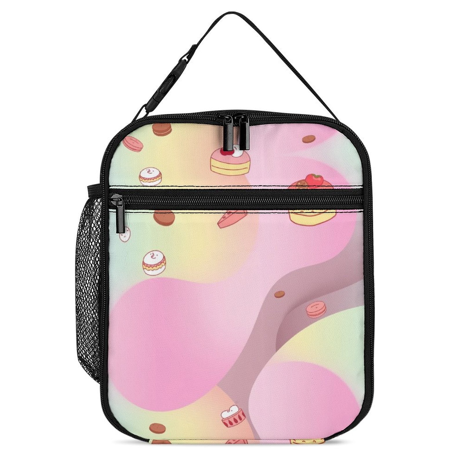 Sweet Pastel Treats Lunch Bag Warm Insulated Lunch Box School Food ...