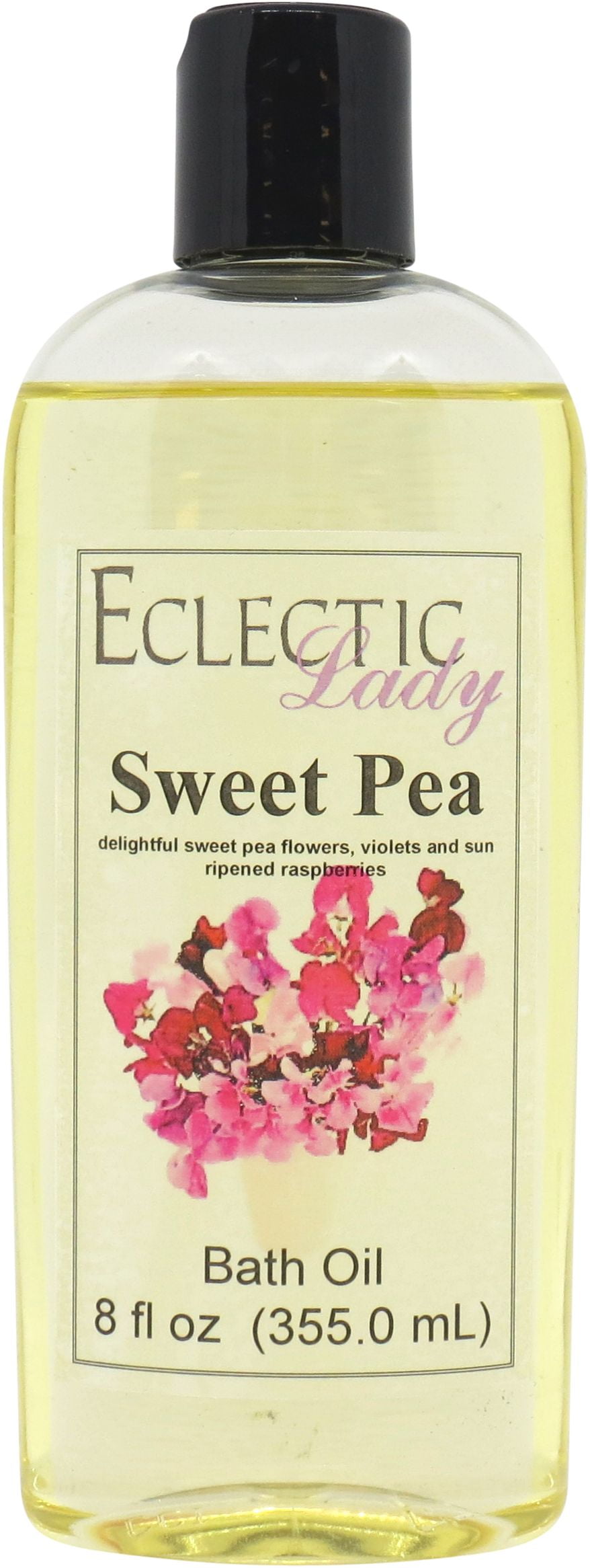 Sweet Pea Bath Oil - Scented Body Oil - Relaxing & Moisturizing Bathing ...