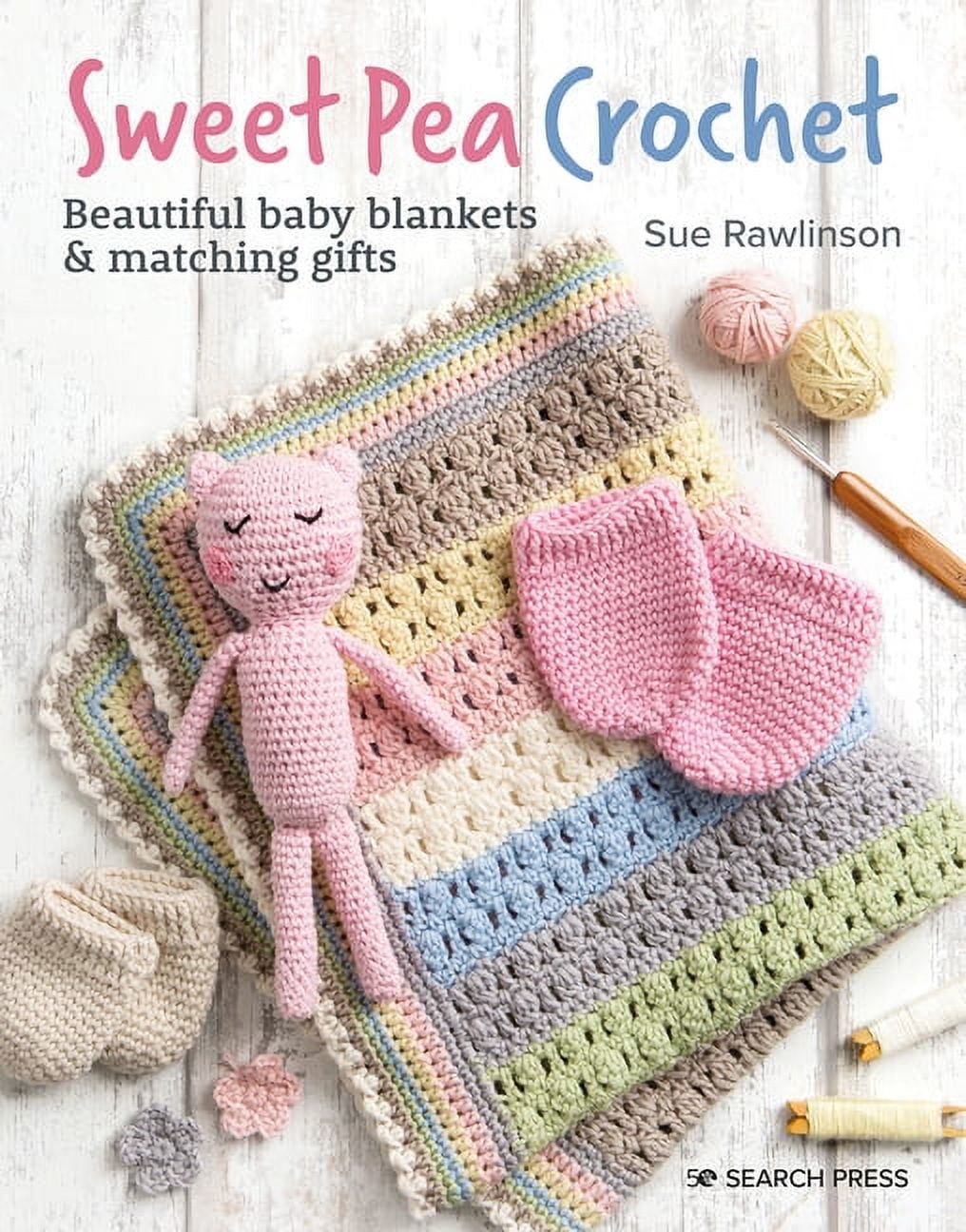 Sweet Pea Crochet: 20 Beautiful Baby Blankets & Matching Gifts ...
