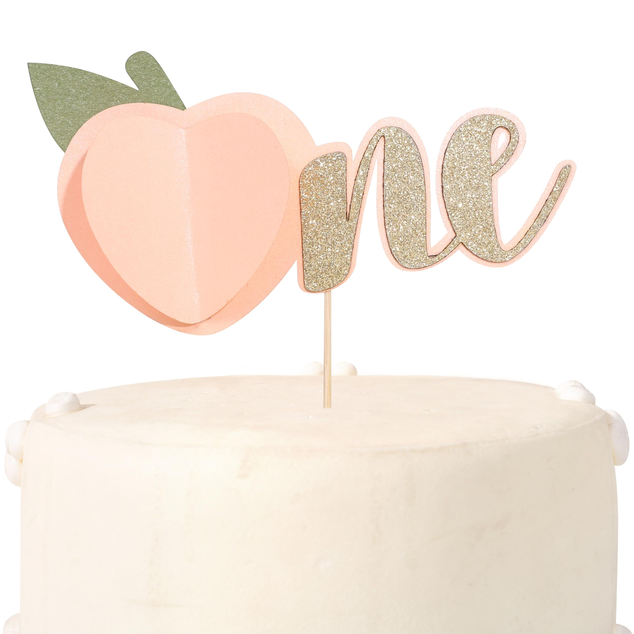 Sweet Peach CakeITSC Topper - Peach-Themed Birthday Party Decor for ...