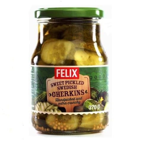 Sweet Pickled Swedish Gherkins, 13oz (Pack of 2) - Walmart.com