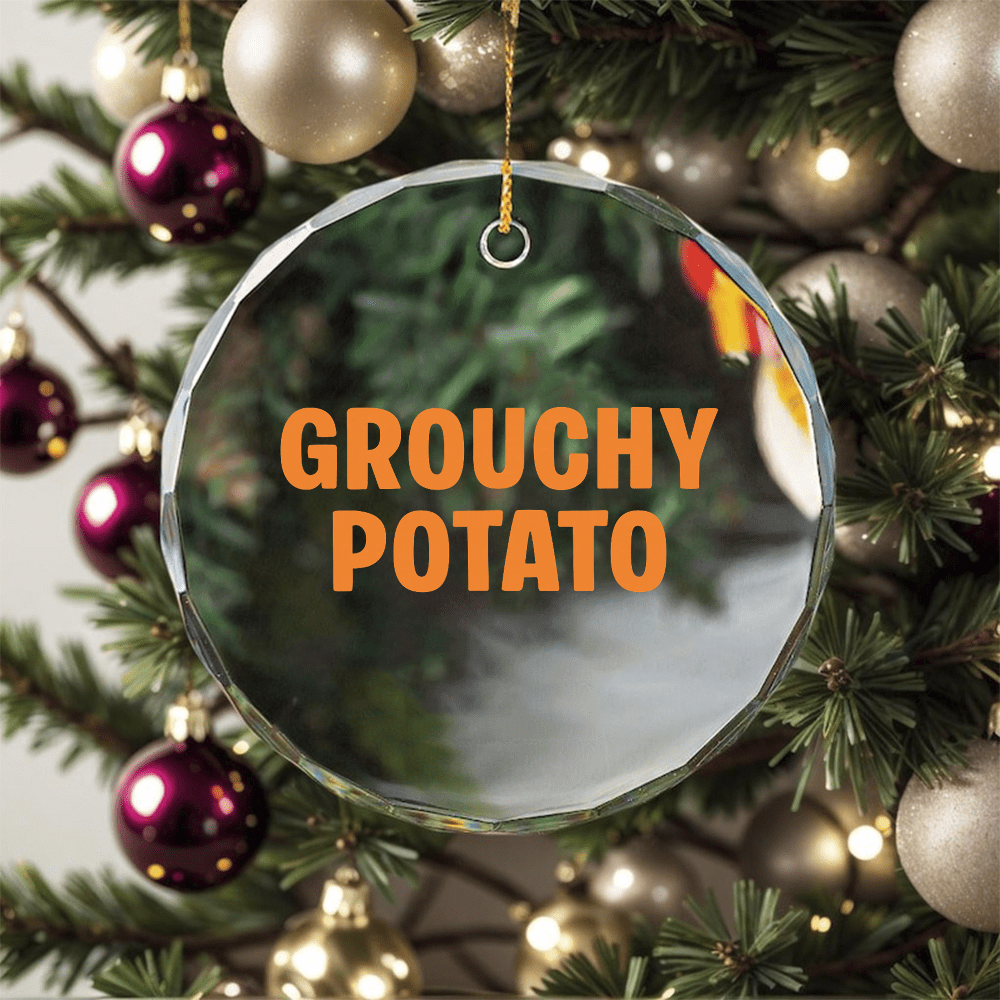 Sweet Potato Grouchy Potato Couple Thanksgiving 1 Ornament Home ...