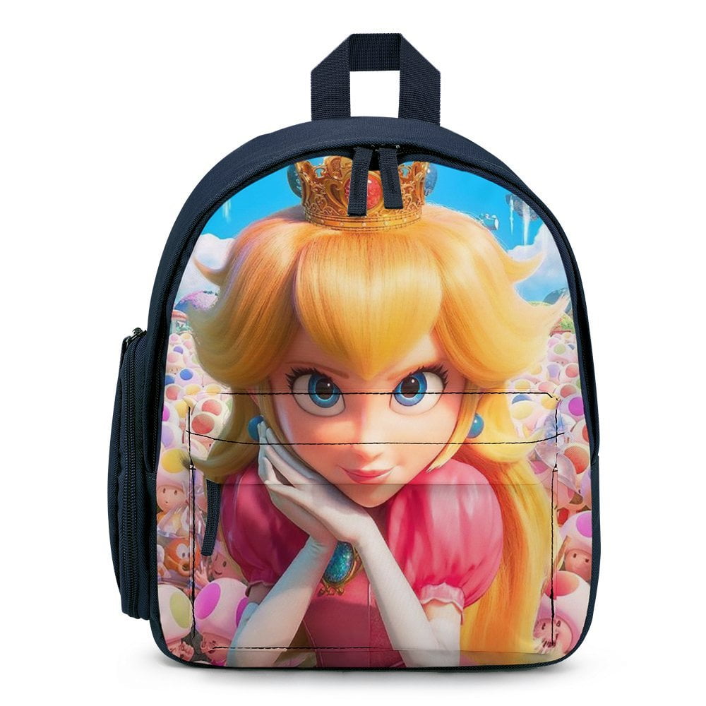 Sweet Princess Peach Lightweight Backpack Shoulder Bags Adjustable ...