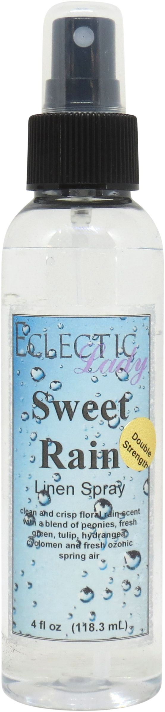 Sweet Rain Linen Spray (Double Strength), 4 ounces - Eclectic Lady ...