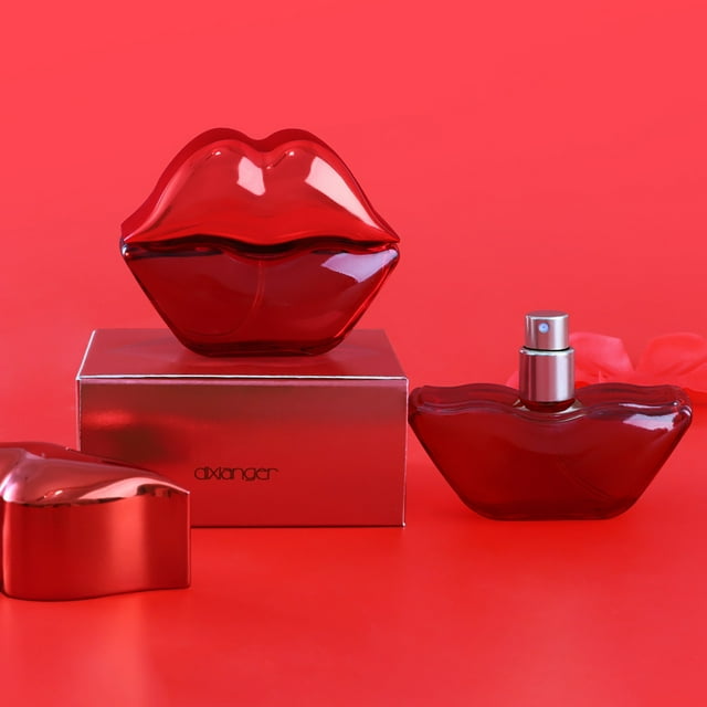 Sweet Red Women's Perfume Long Lasting Heart Shaped Bottle Ideal For ...