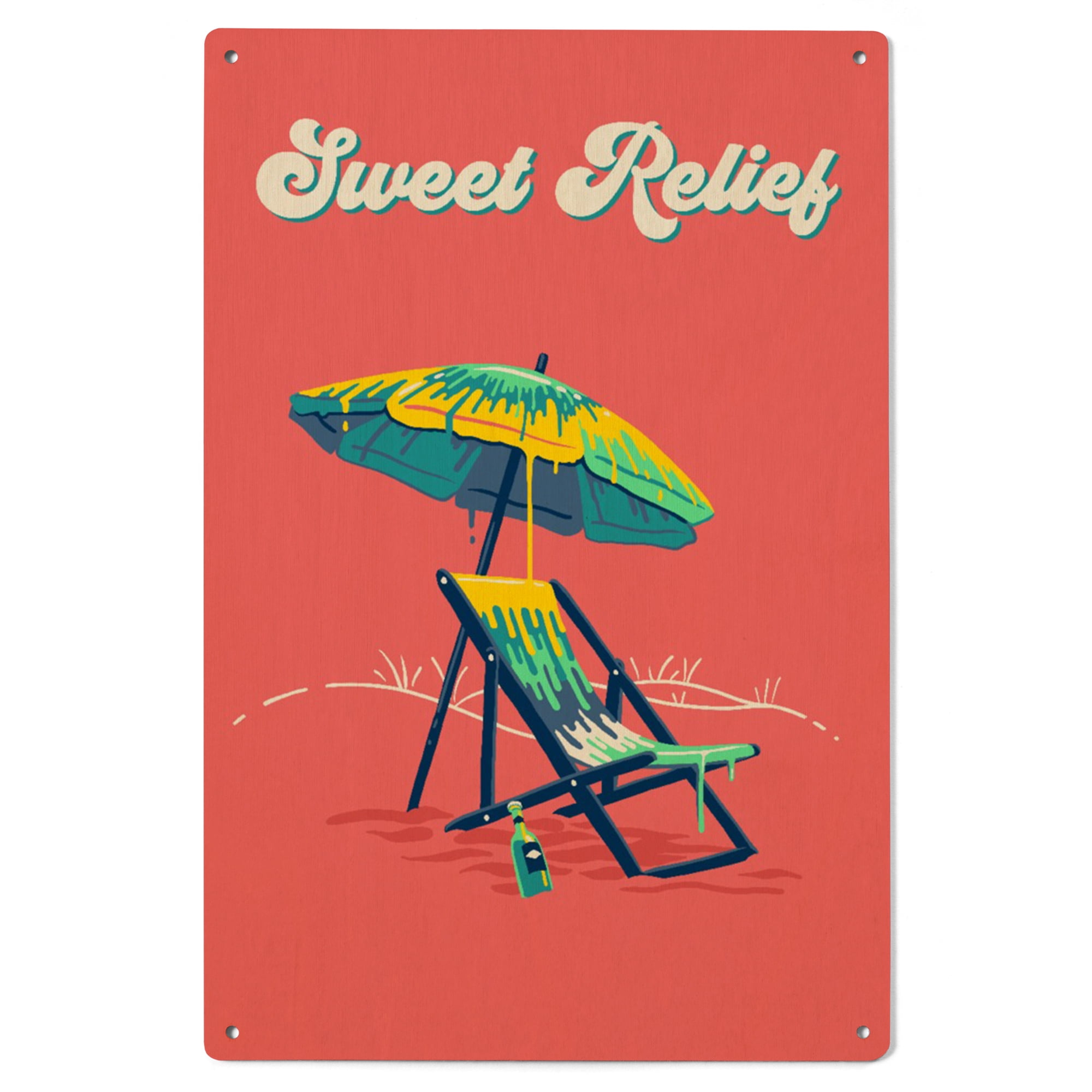Sweet Relief Collection, Beach Chair and Umbrella, Sweet Relief Birch ...