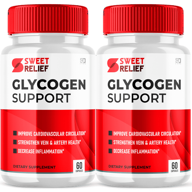Sweet Relief Glycogen Support Capsules, Advanced Formula Blood Vessel ...