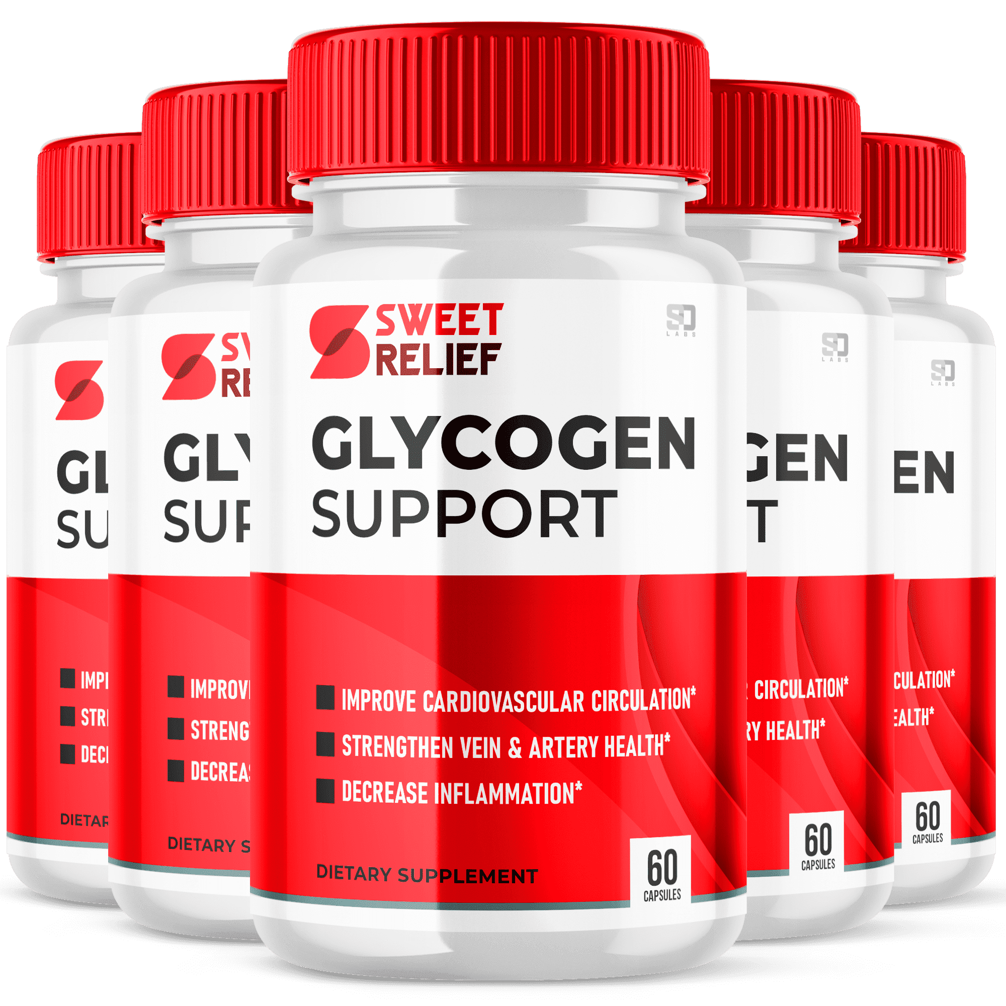 Sweet Relief Glycogen Support Capsules, Advanced Formula Blood Vessel ...