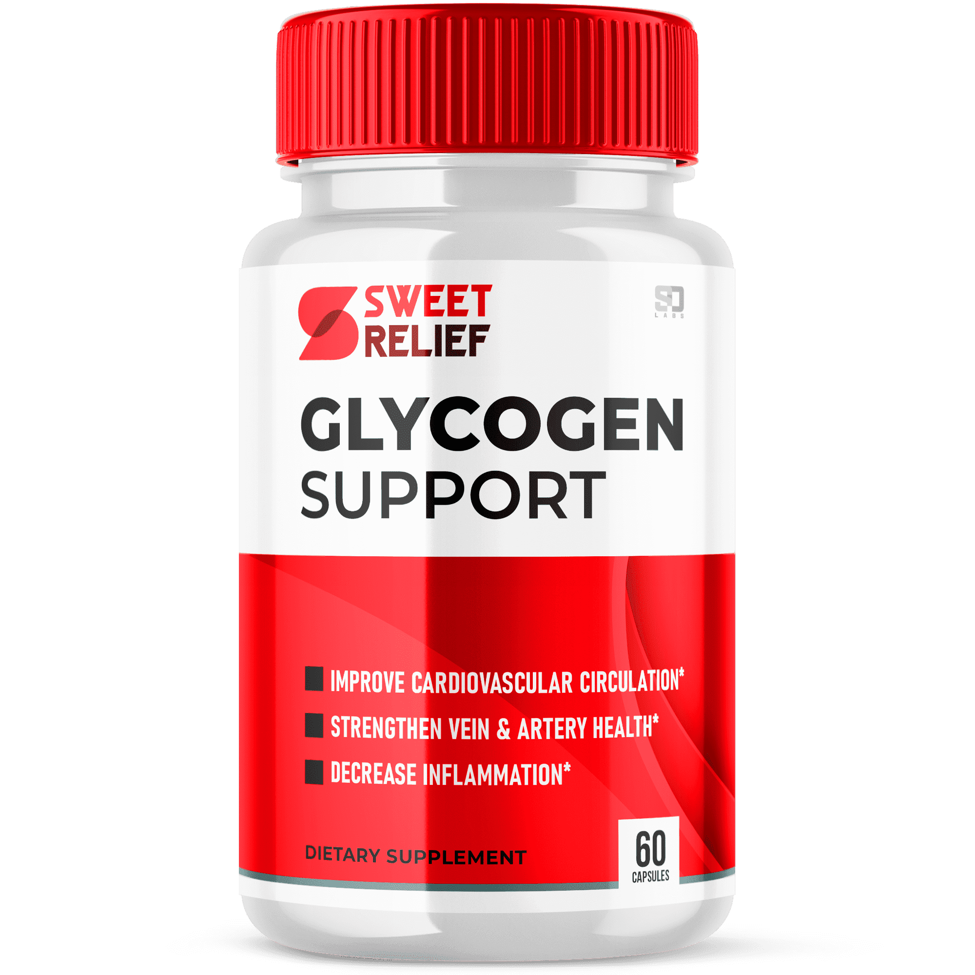 Sweet Relief Advanced Formula Glycogen Support Blood Vessel Supplement, 60 Capsules - Walmart.com