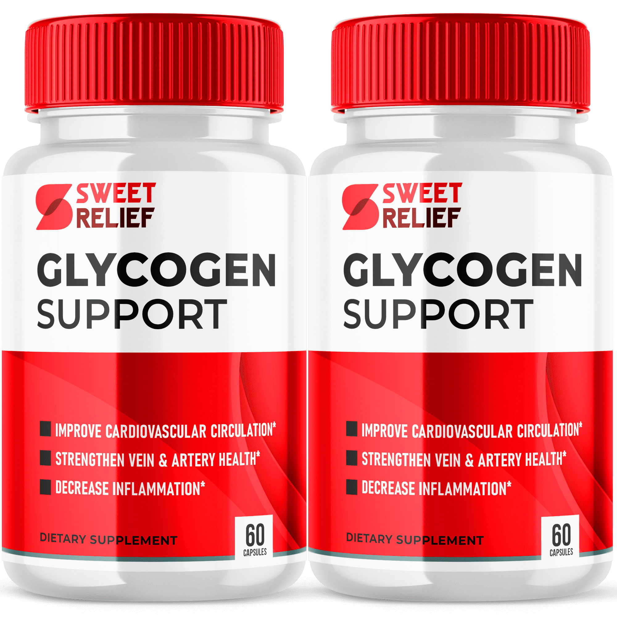 Sweet Relief Glycogen Support Blood Vessel Support Formula Supplement 2 ...