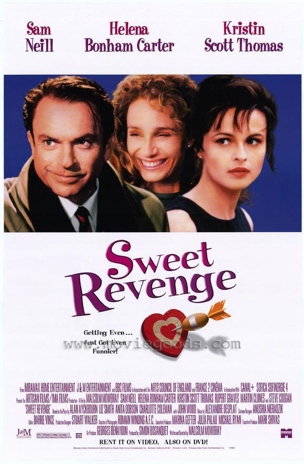 Sweet Revenge - movie POSTER (Style A) (11" x 17") (1997) - Walmart.com