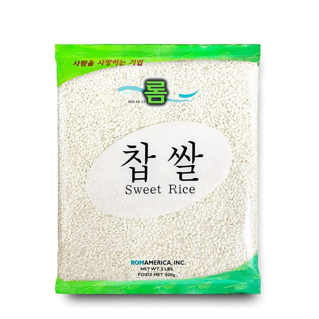 Sweet Rice Sticky Rice Glutinous Rice 찹쌀 2 Pound - Walmart.com