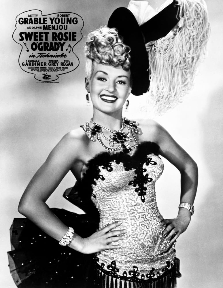 Sweet Rosie O'Grady Betty Grable 1943 Tm & Copyright 20Th Century Fox ...