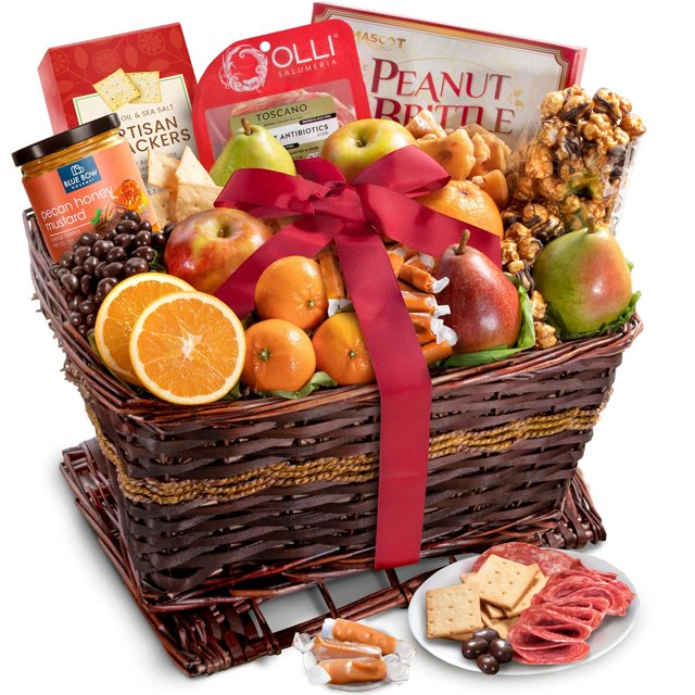 Sweet & Savory Farmstead Fruit Basket - Walmart.com