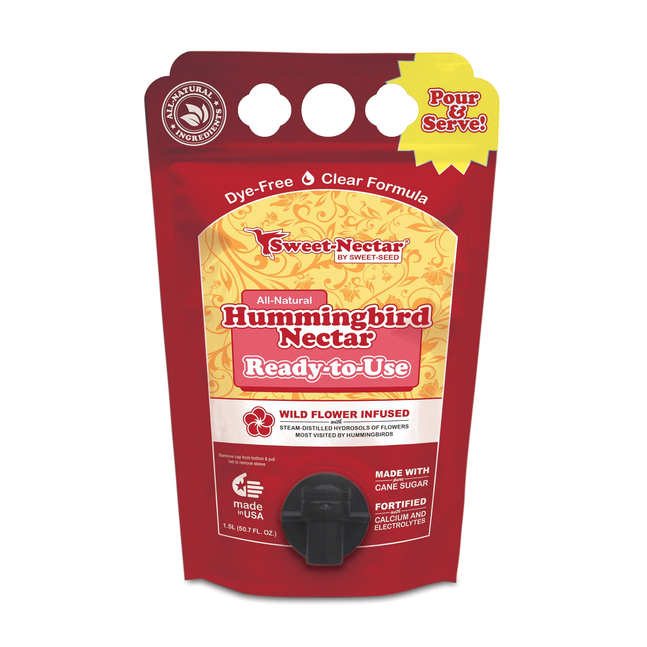 Free Shipping! Sweet-Seed Sweet-Nectar Ready-to-Use Hummingbird Nectar ...