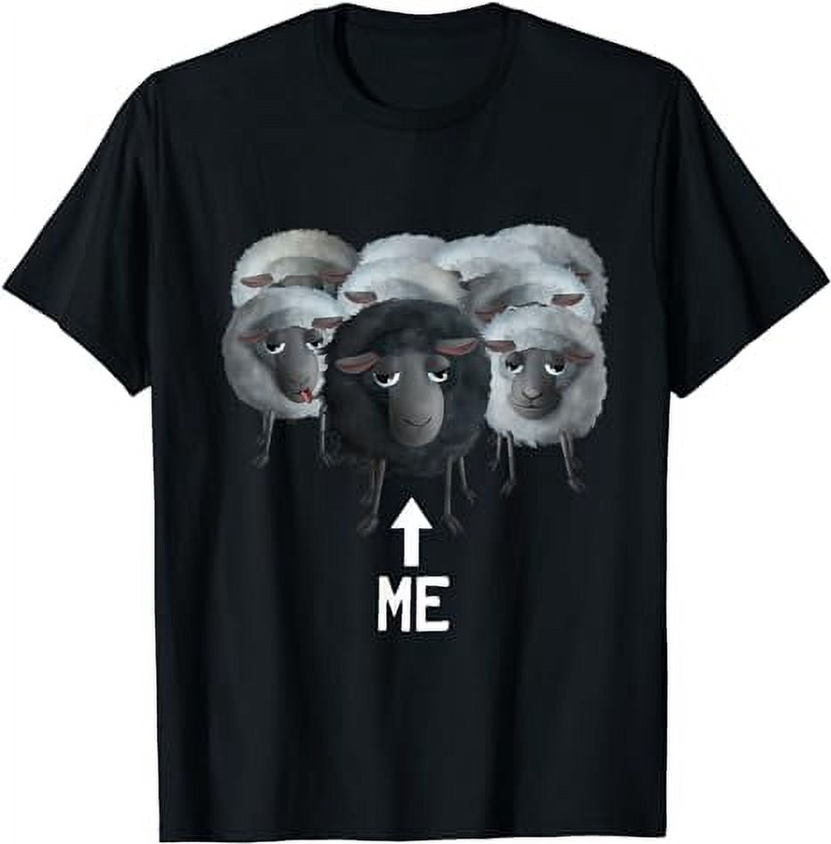 Sweet Sheep - me the black sheep T-Shirt - Walmart.com
