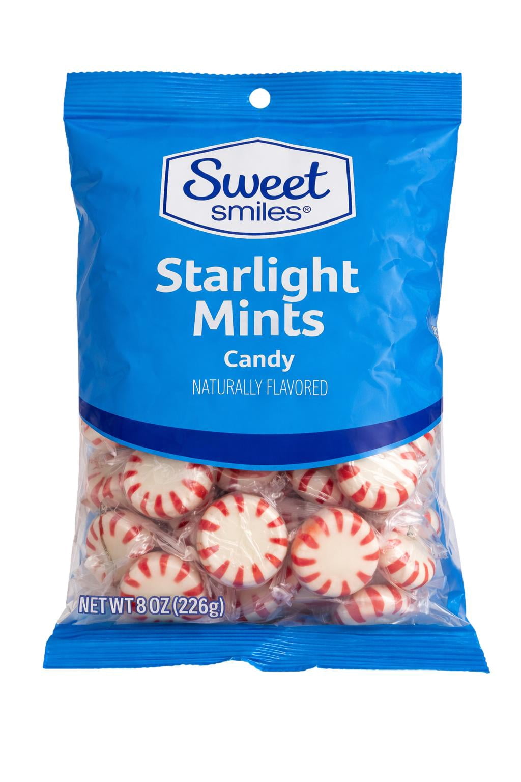 Sweet Smiles Starlight Mints Hard Candy, 8 oz Bag - Walmart.com