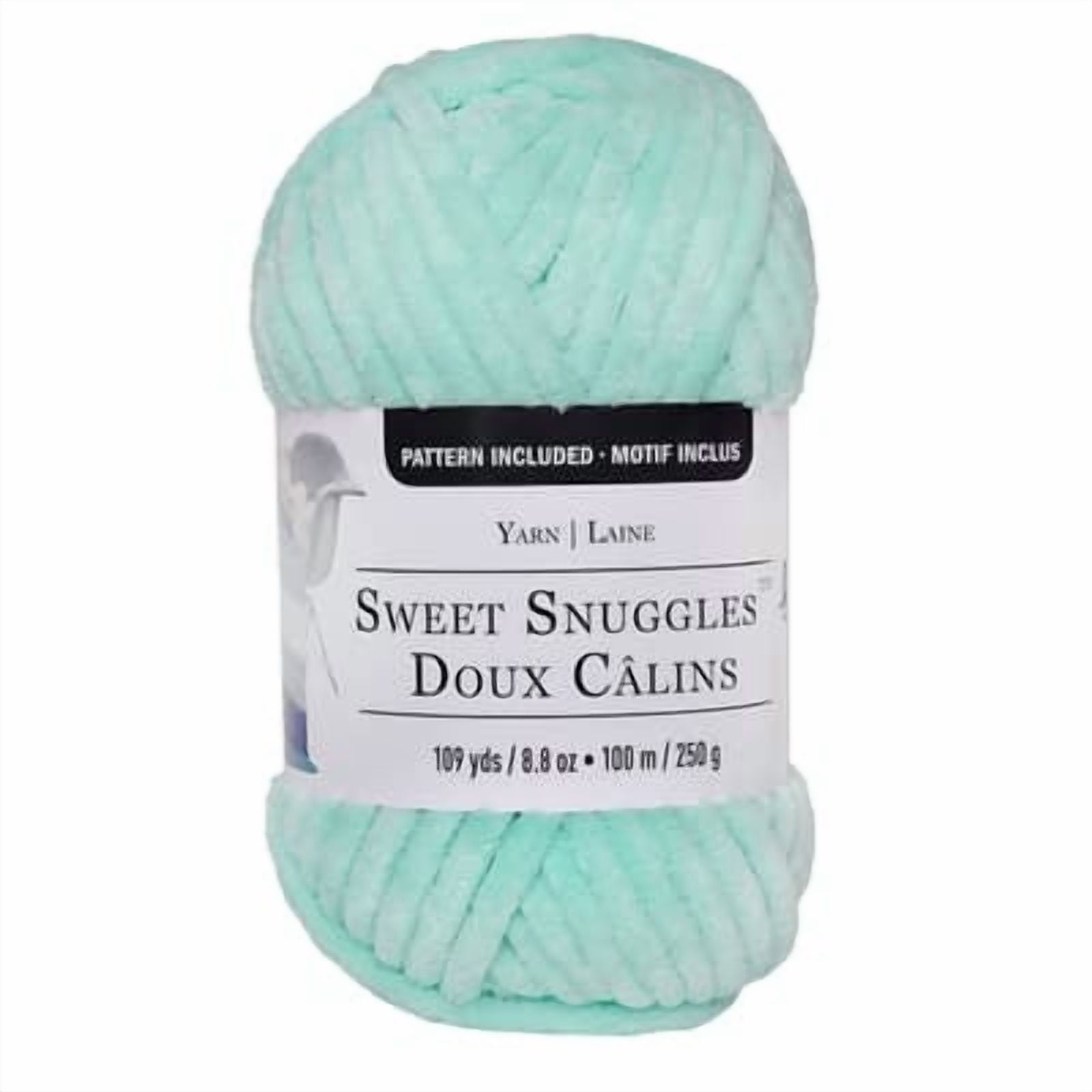 Loops & Threads Sweet Snuggles Yarn - Solid Yarn for Knitting - Crochet ...