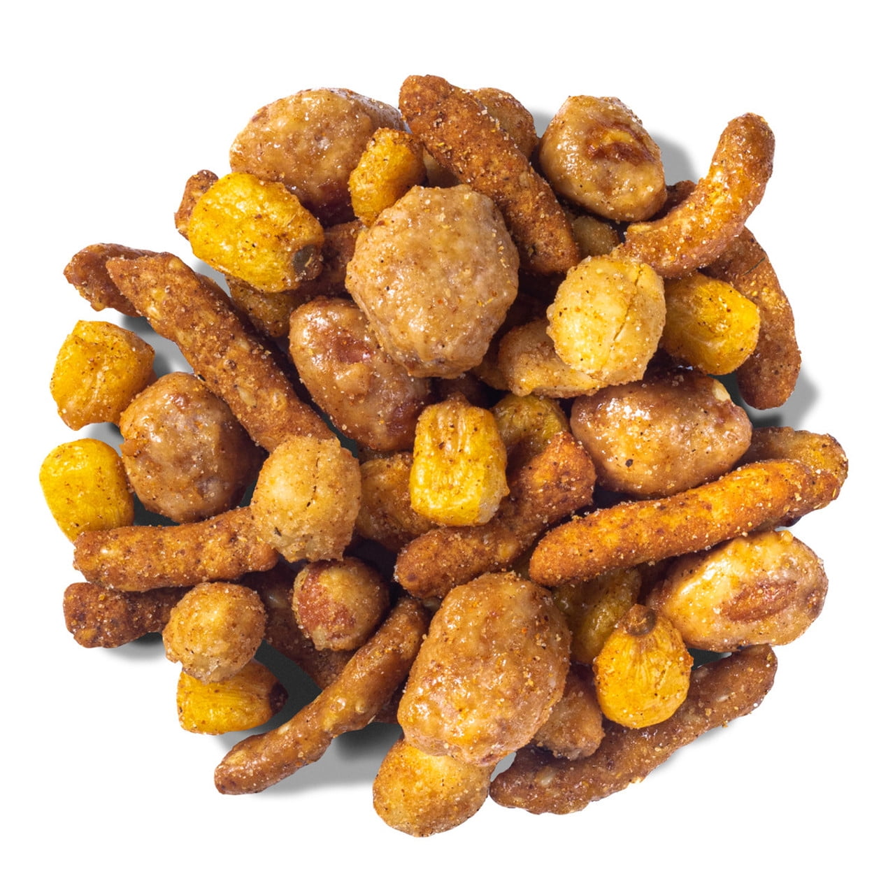 Sweet Southern Heat Snack Mix Cajun Seasoned Peanuts, Corn, Sesame and ...