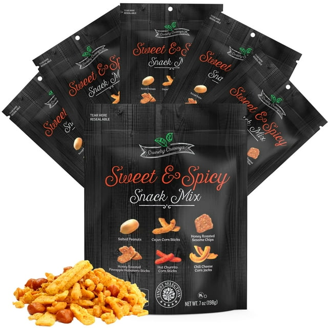 Sweet & Spicy DPF11 Mix - 7 oz Individually Wrapped Bags - 6 Pack Bulk ...