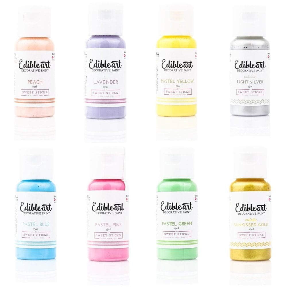 Sweet Sticks Edible Art Decorative Cake Paint 0.5 Ounce 15 Milliliters ...