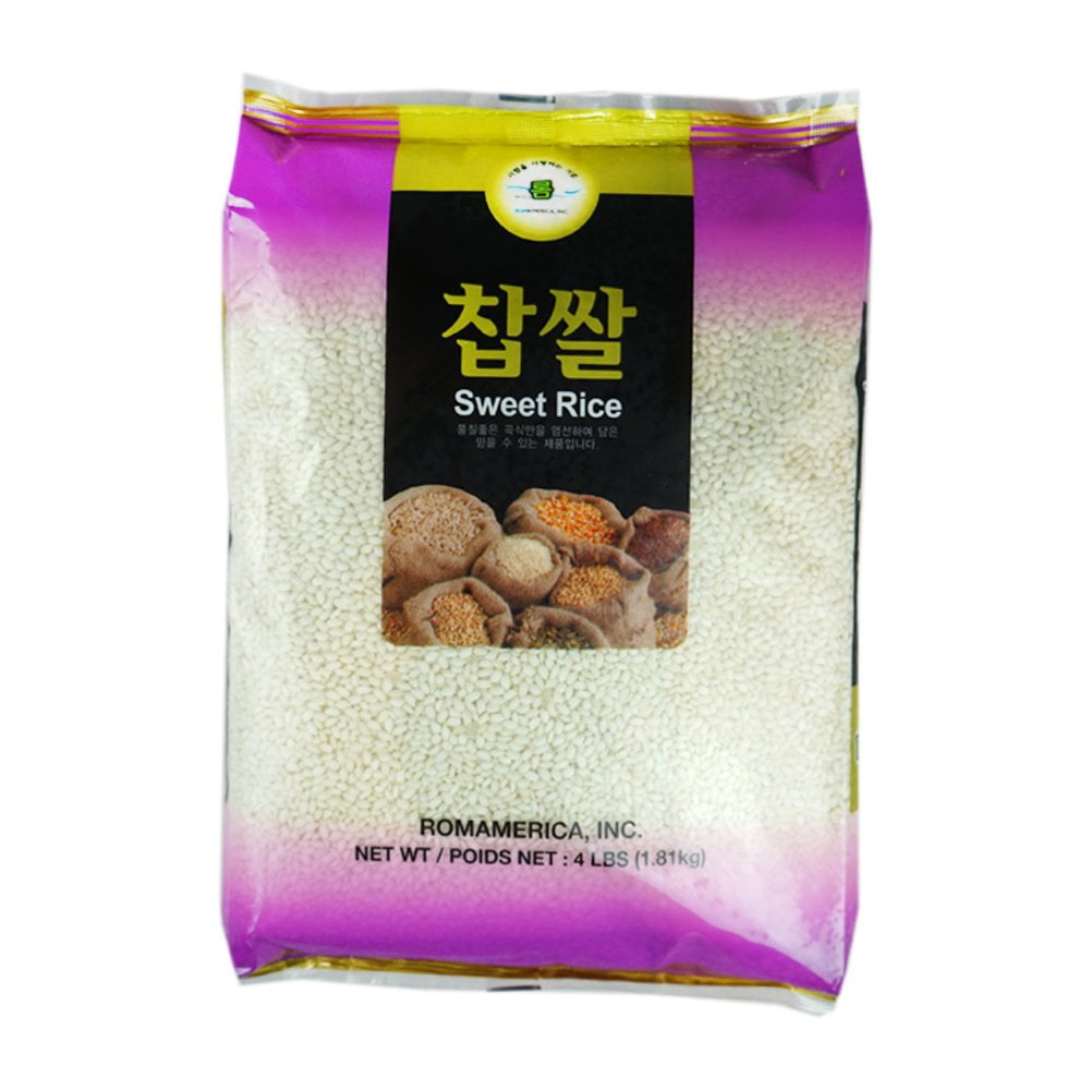 Sweet Sticky Glutinous Short Grain White Rice for Asian Cooking ...