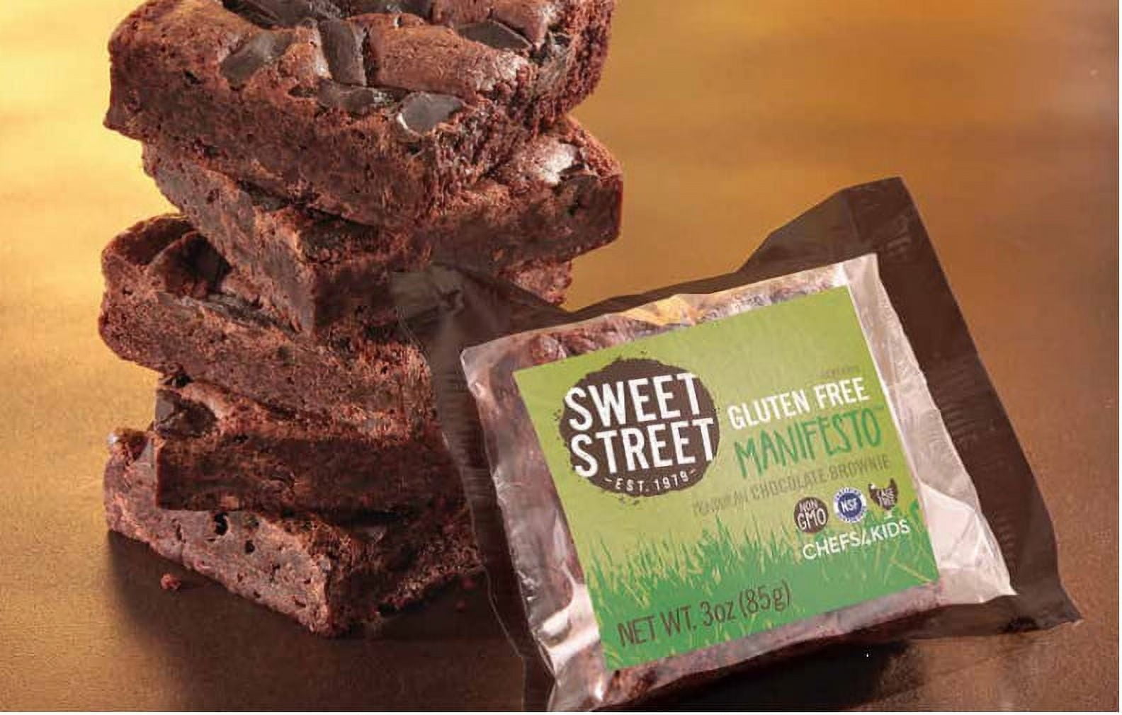 Sweet Street Bakery Item: Fudgy Snack Brownies, Gluten-Free Honduran ...