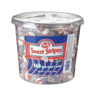 Bob's Sweet Stripes Soft Peppermint Candy, 10 Oz. - Walmart.com