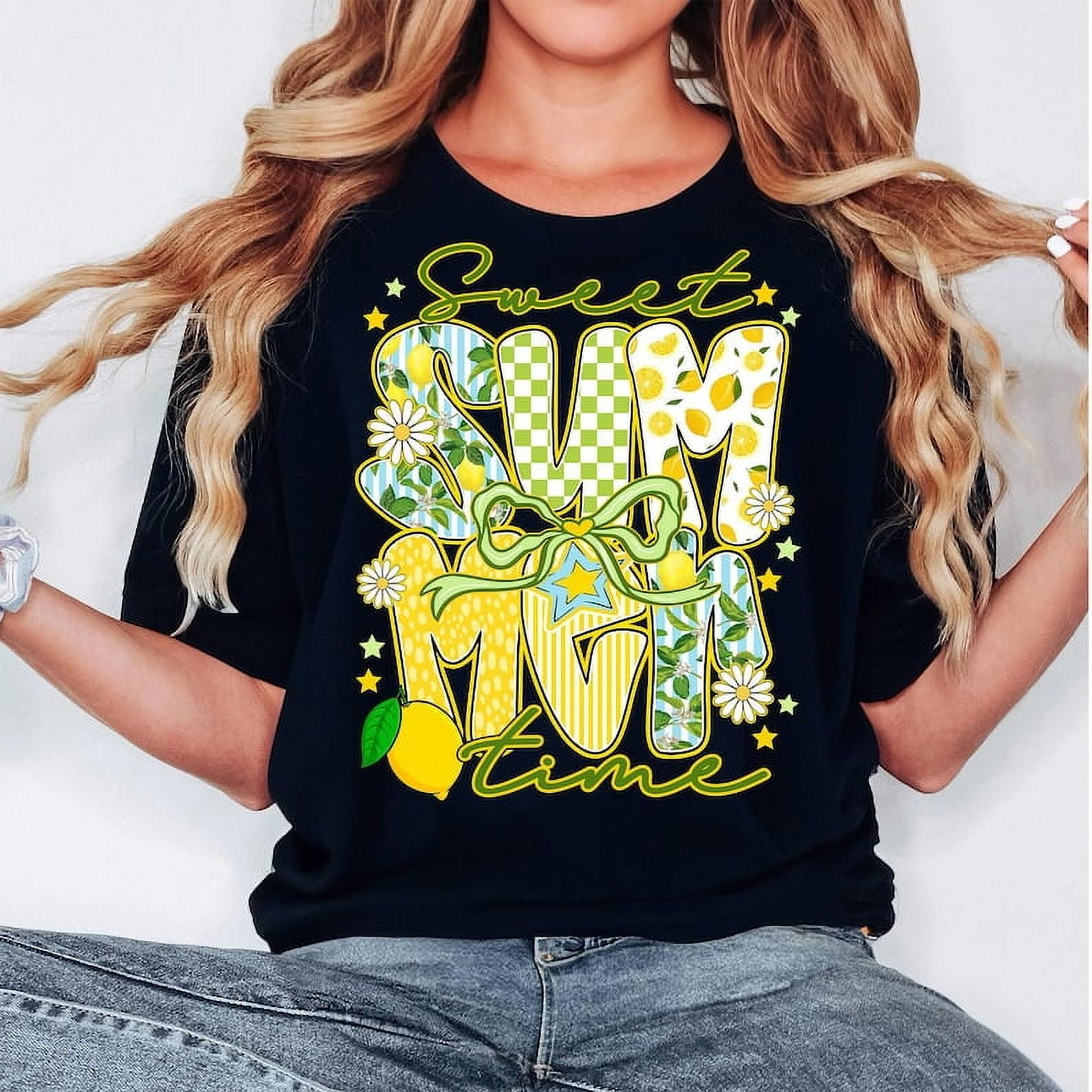 Sweet Summer Time Shirt , Trendy Summer Vibes Shirt , Lemon Summer ...