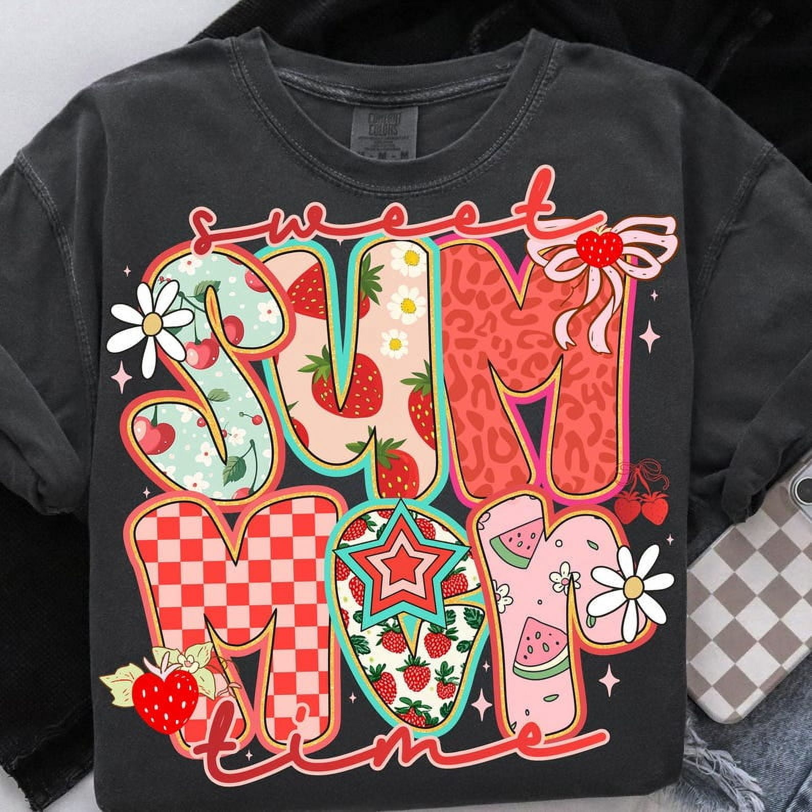 Sweet Summer Time T-Shirt, Coquette Retro Beach Shirt, Hello Summer ...