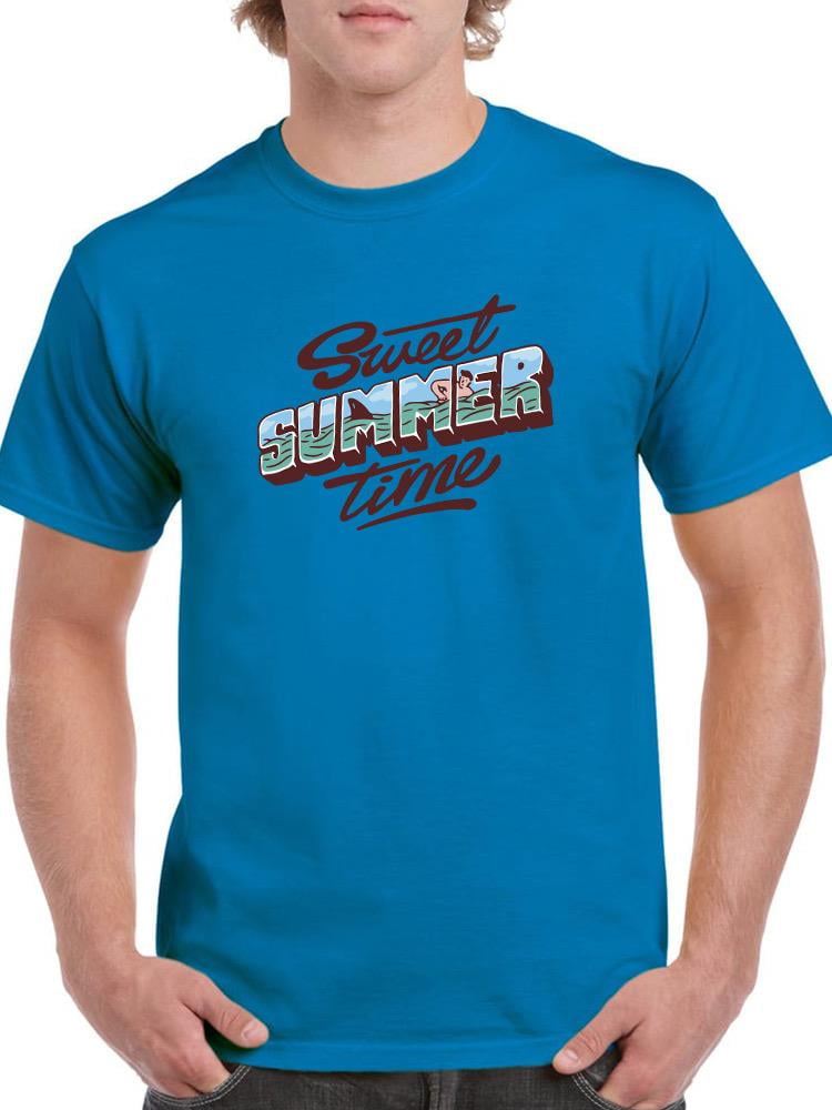 Sweet Summer Time T-Shirt Men -Smartprints Designs, Male Large - Walmart.com