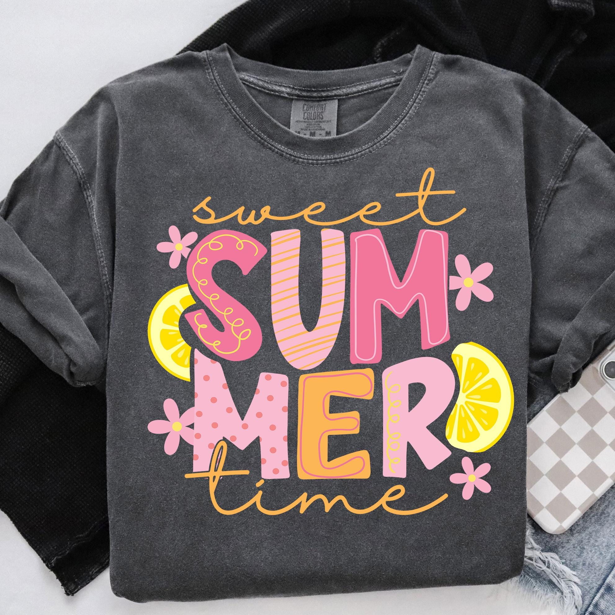 Sweet Summer Time Tee – Trendy Coquette Lemon Summer Lemonade Shirt ...