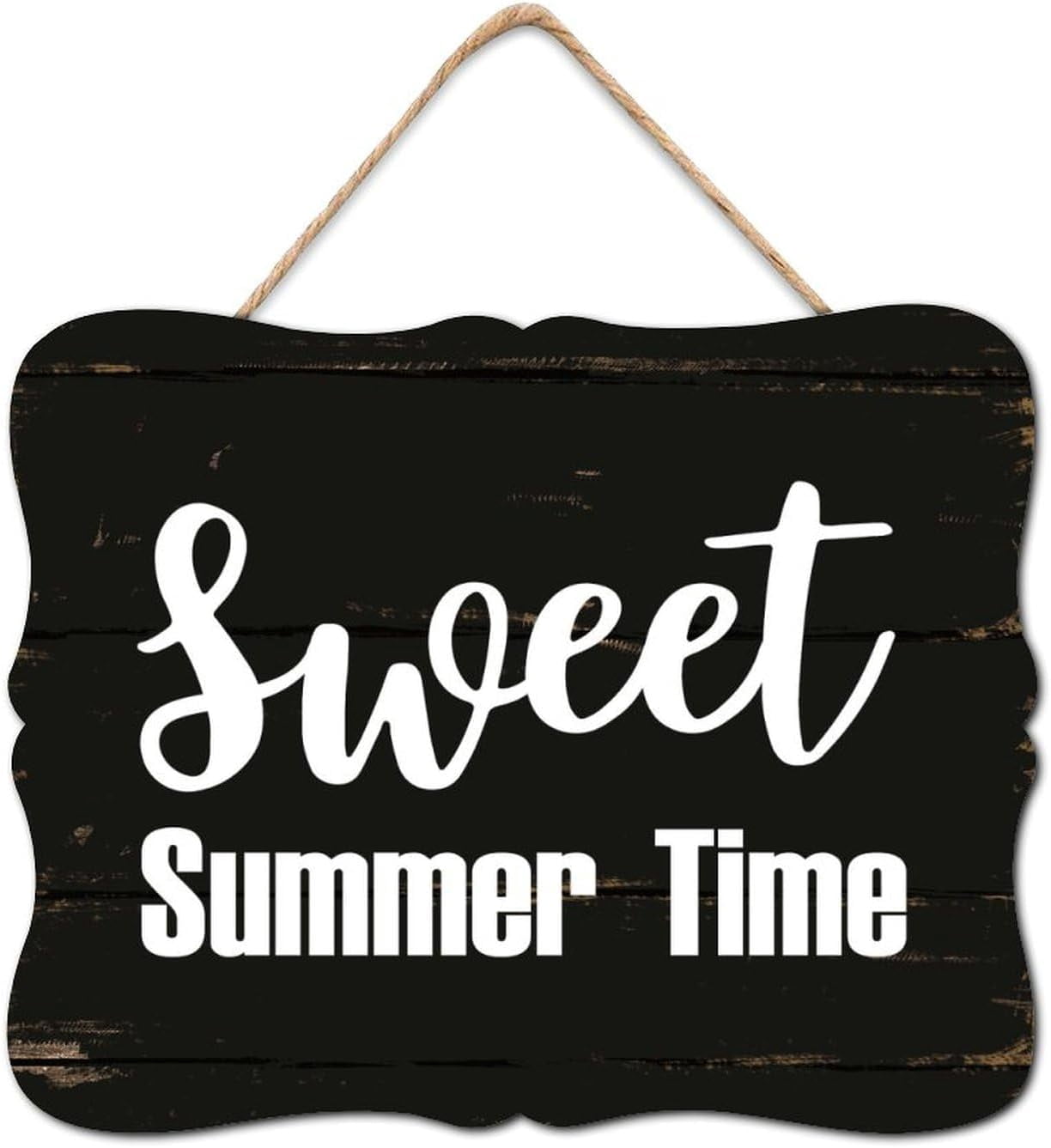Sweet Summer Time Wood Signs Farmhouse Wood Hanging Sign Wood ...