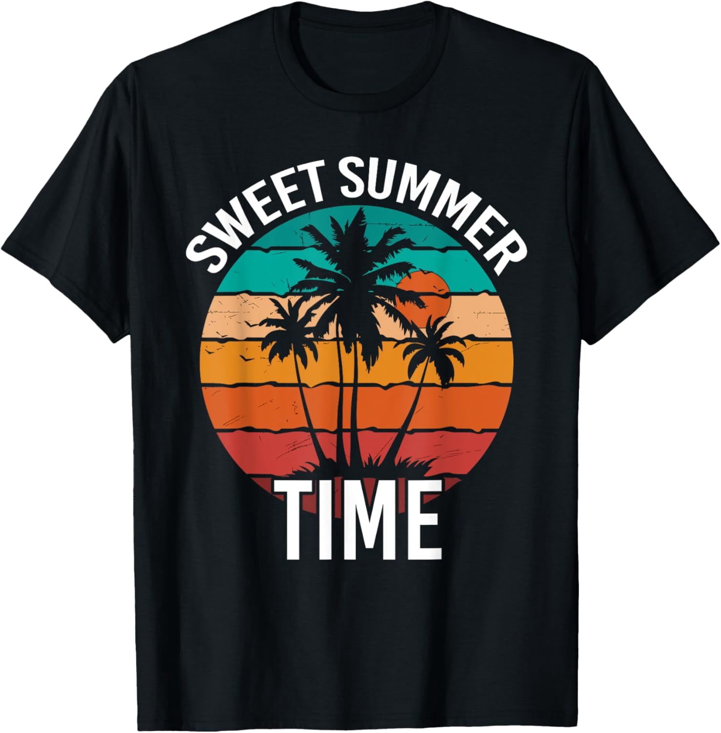 Sweet Summertime Cool Summer Vacation Lover Saying T-Shirt - Walmart.com