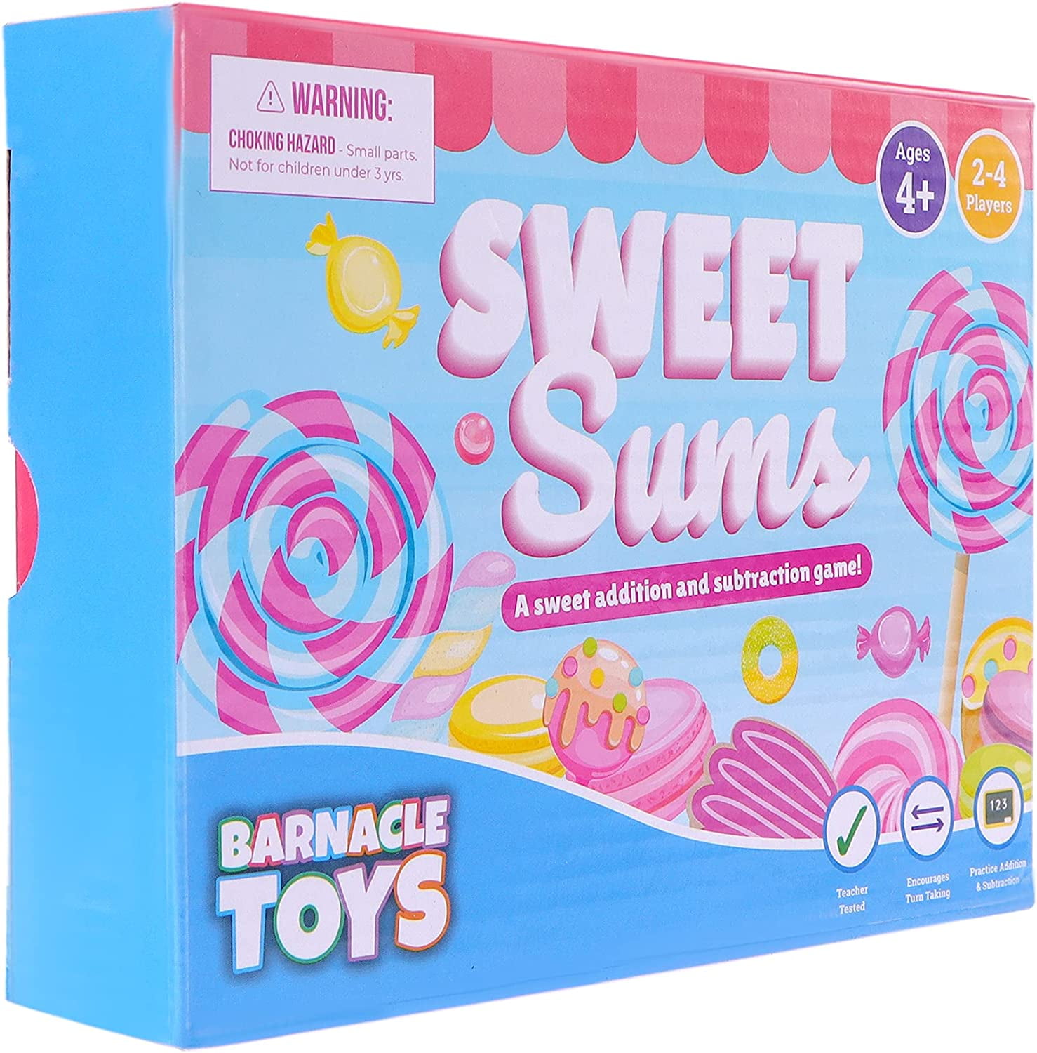 Sweet Sums Learning Math Game for Kids 4-8 | Addition, Subtraction ...