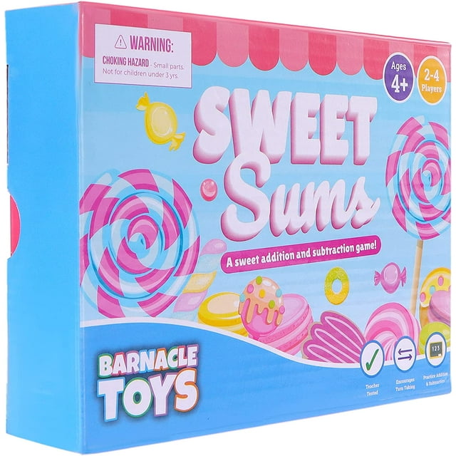 Sweet Sums Learning Math Game for Kids 4-8 | Addition, Subtraction ...