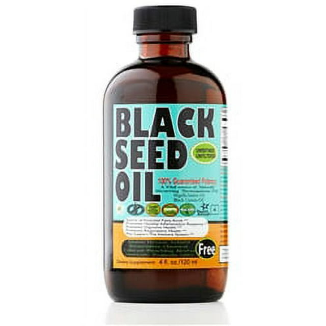 Sweet Sunnah Black Seed Oil Natural Dietary Supplement - Cold Pressed ...
