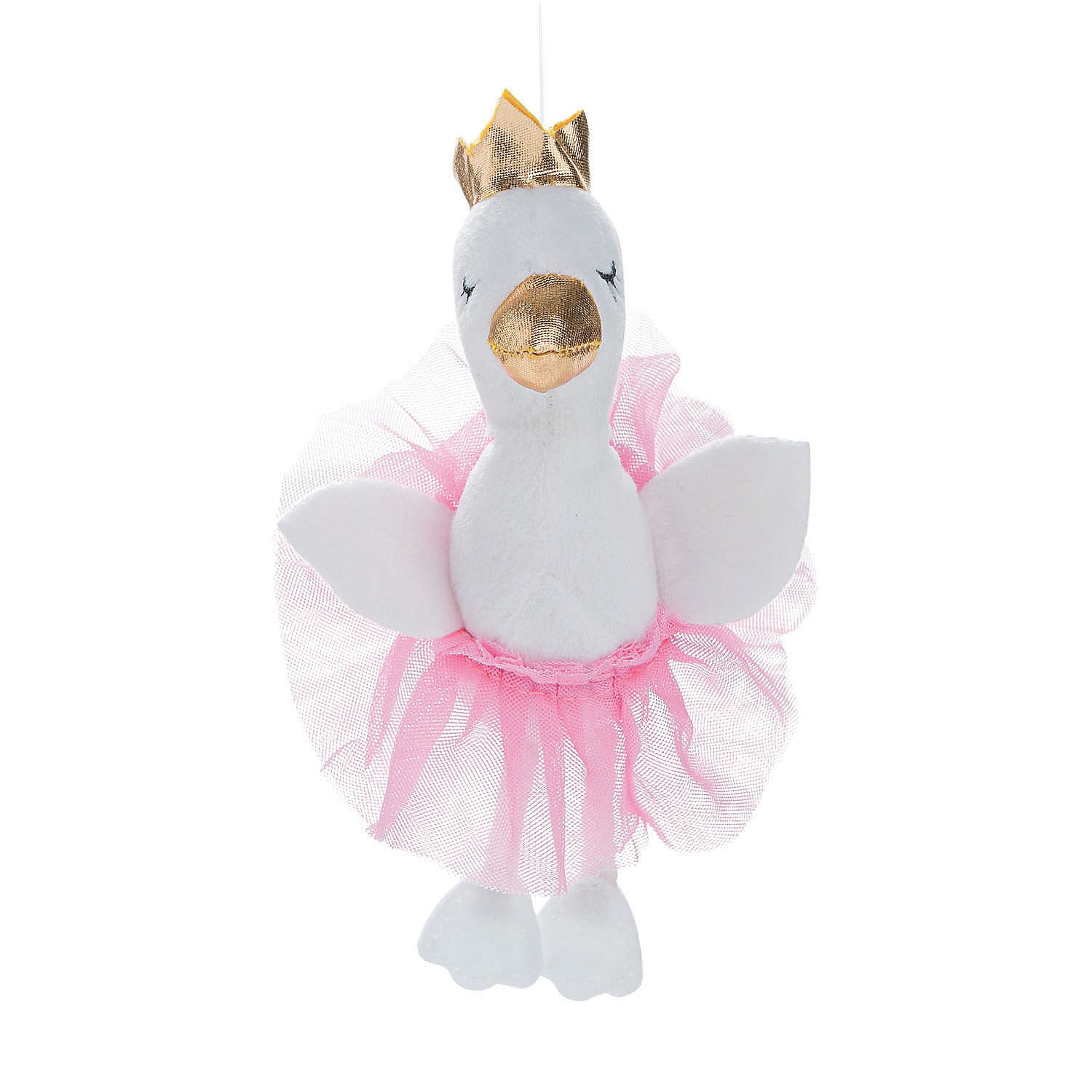 Sweet Swan Mini Plush Animal 4" - Party Favors - 12 Pieces - Walmart.com