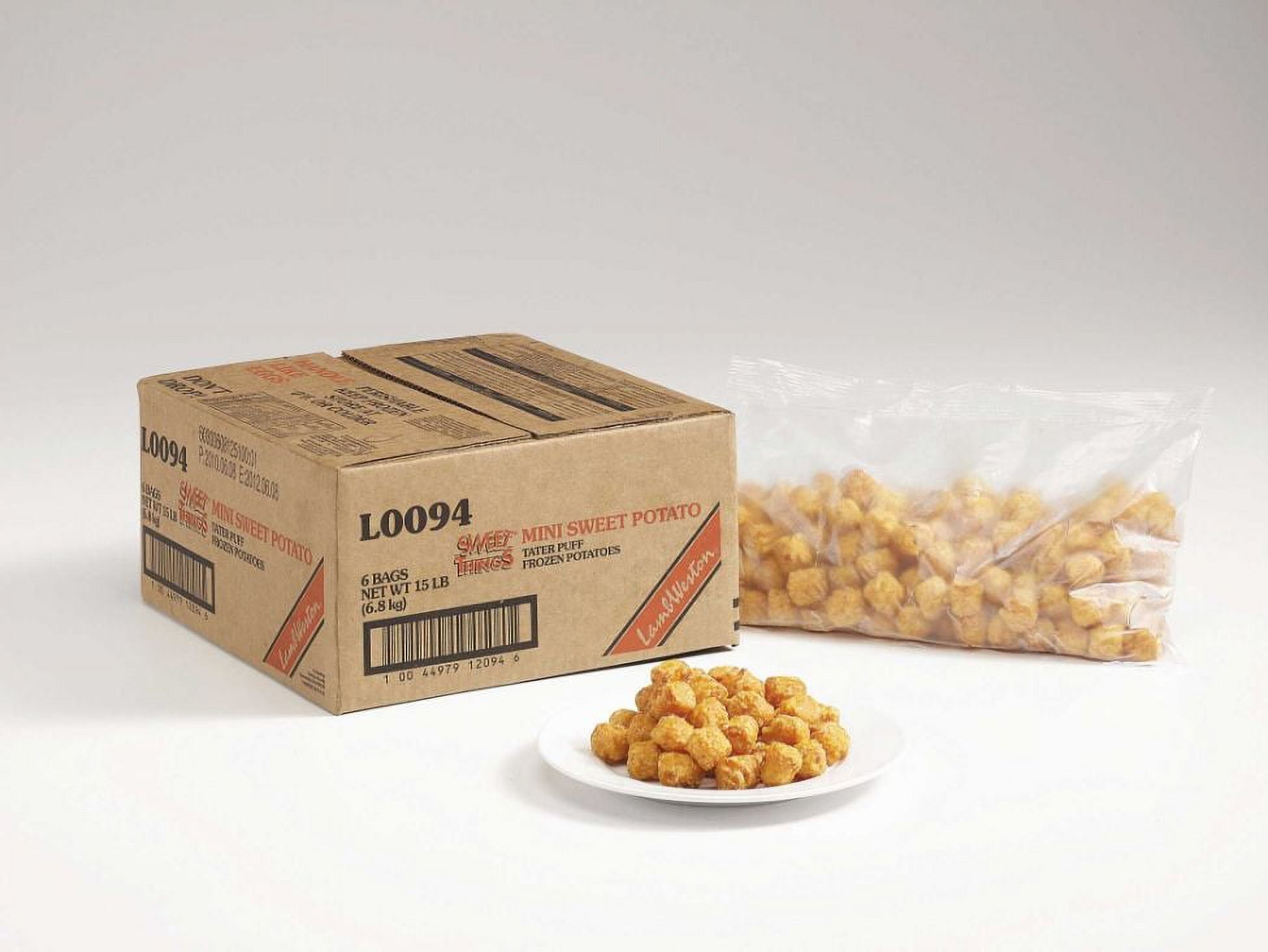 Sweet Things Sweet Potato Mini Tater Puff, 2.5 Pound - 6 per case ...