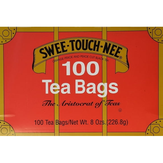 Swee-Touch-Nee Blend of Orange Pekoe & Pekoe Cut Black Tea Bags, 100 ct ...