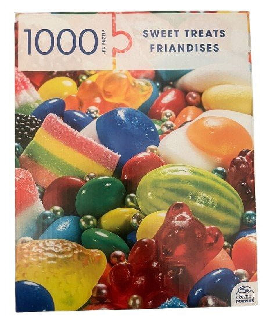 Sweet Treats Candy Jigsaw Puzzle 1000 Pieces Spin Master 24" x18 ...