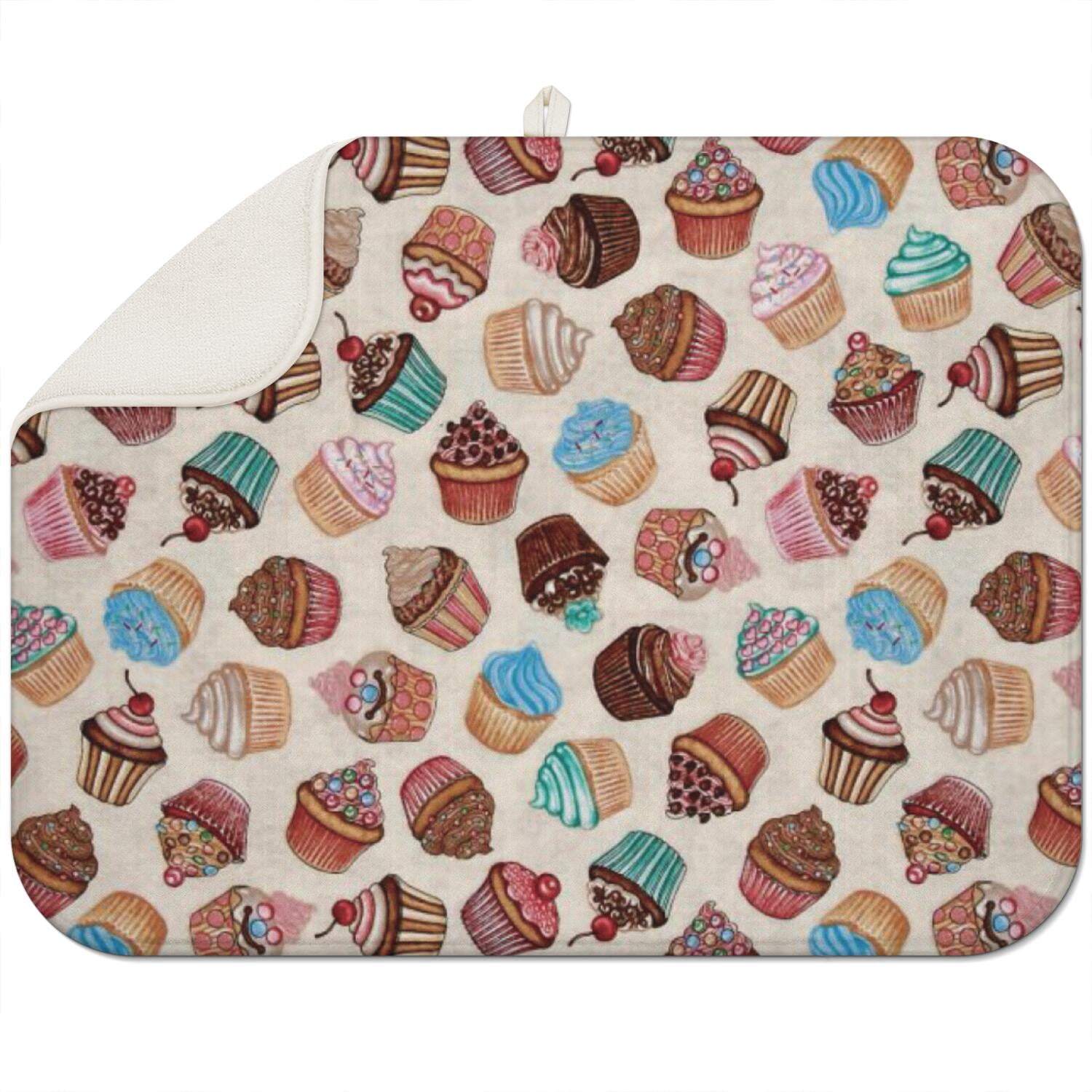 Sweet Treats Coffee Mat – Ultra Absorbent Microfiber Spill Mat with ...