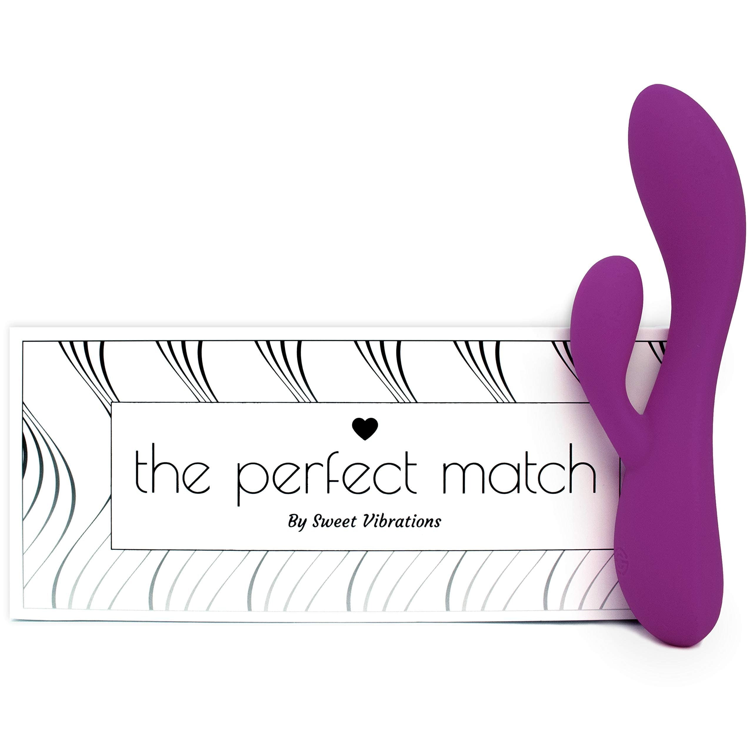 Sweet Vibrations Flexible Rabbit Vibrator | G Spot, Clitoral Stimulator (Lavender) - Walmart.com
