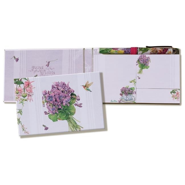 Sweet Violets Sticky Memo Pen Set - Walmart.com