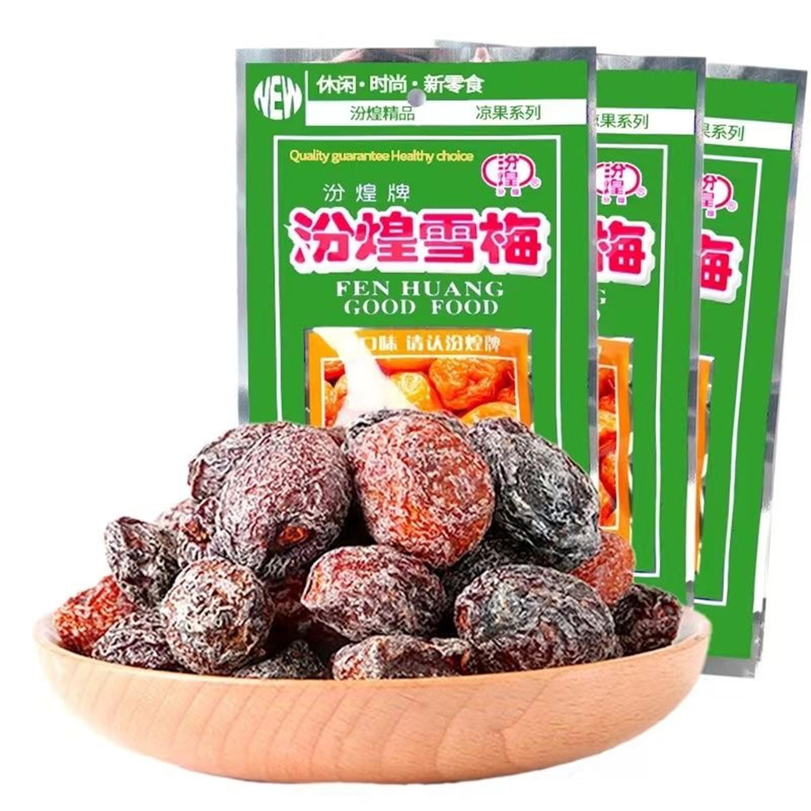 Sweet and Sour Preserved SAF21 Plum 240g (40g * 6 packs) Sweet and Sour ...