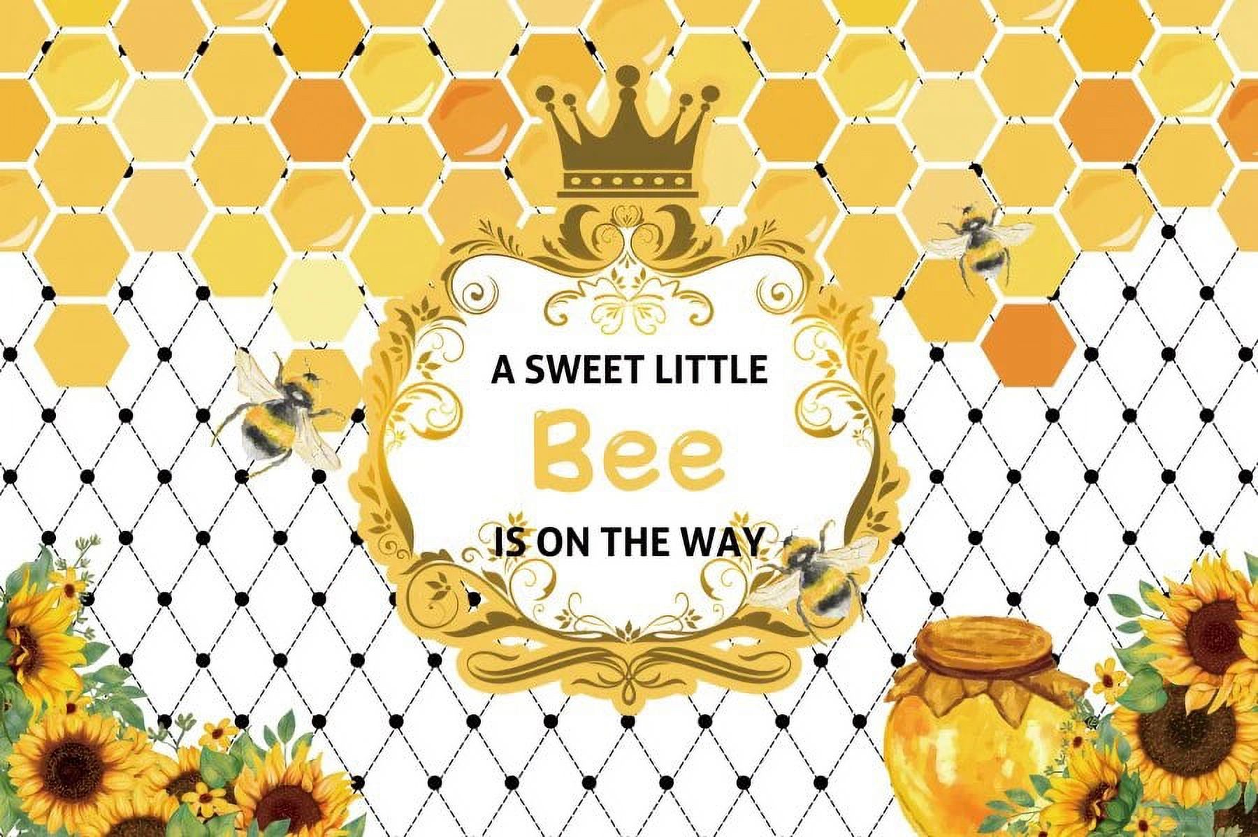 Sweet as Can Bee Photography Backgrounds Sunflowers Honey Bee Newborn ...