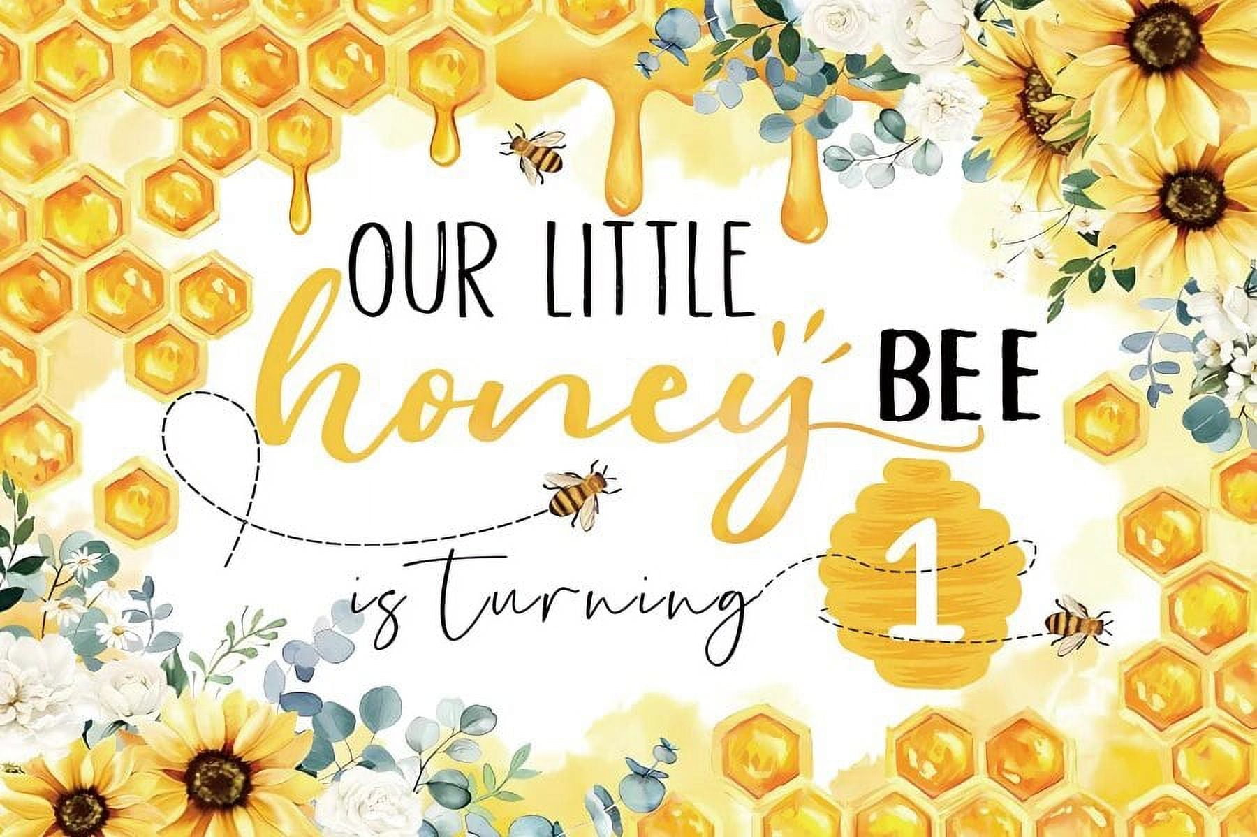 Sweet as Can Bee Photography Backgrounds Sunflowers Honey Bee Newborn ...